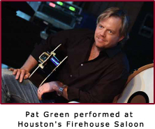 Pat Green..Texas Singer Songwriter Shares His Thoughts on Music and Life